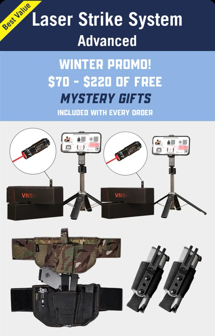VNSH Laser Strike Training System + FREE Holster