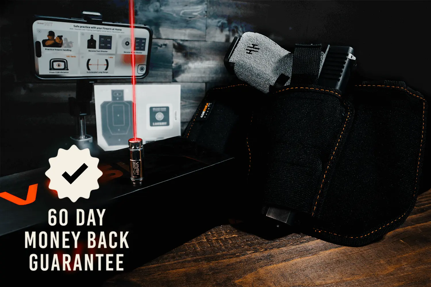 VNSH Laser Strike Training System + FREE Holster
